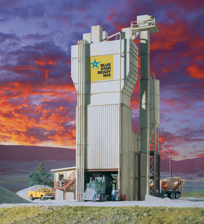 Walthers Cornerstone HO Blue Star Ready Mix - Kit – Modèle B.T.