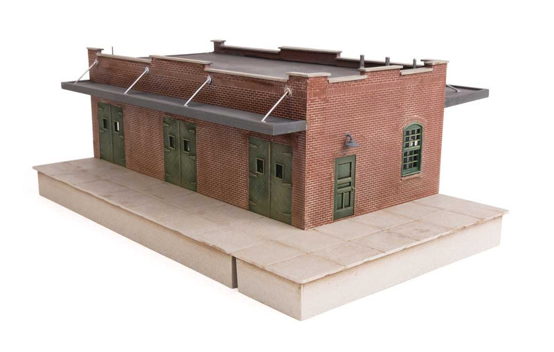 Walthers Cornerstone HO Vintage Brick Warehouse – Modèle B.T.