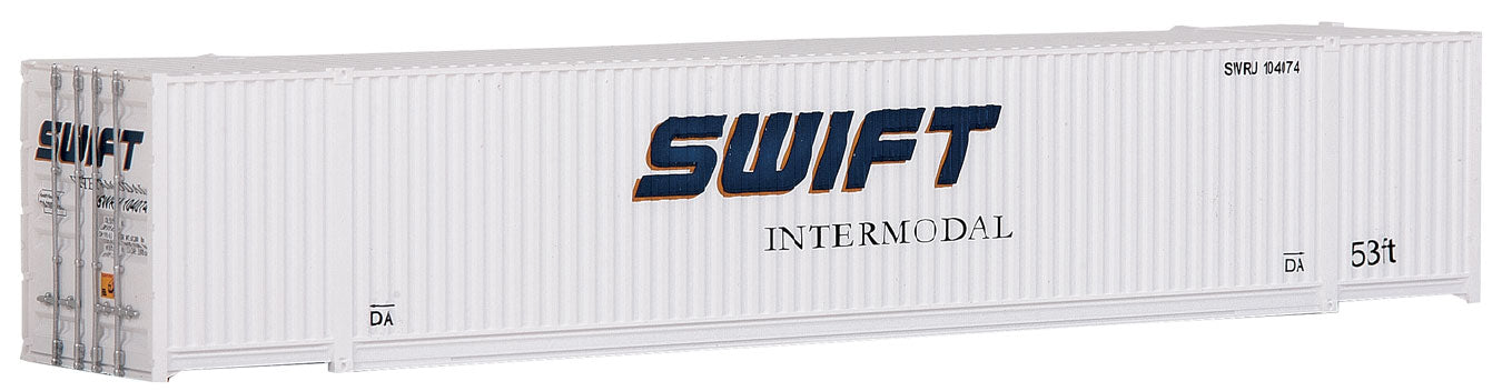 Walthers SceneMaster 53' Swift Container – Modèle B.T.