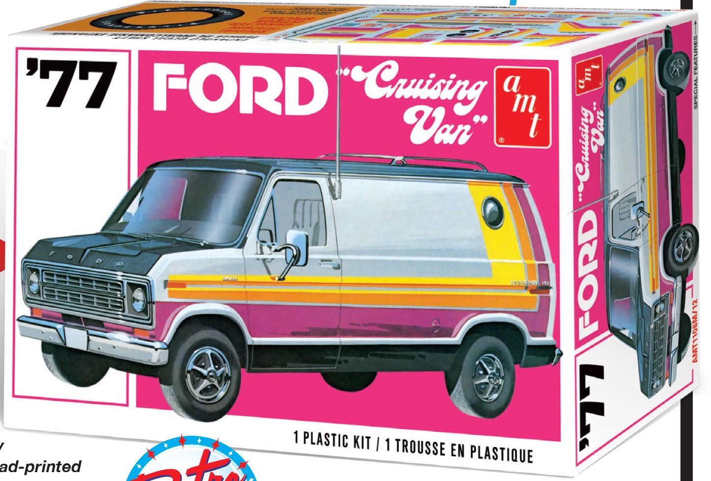 AMT 1/25 1977 Ford Cruising Van – Modèle B.T.