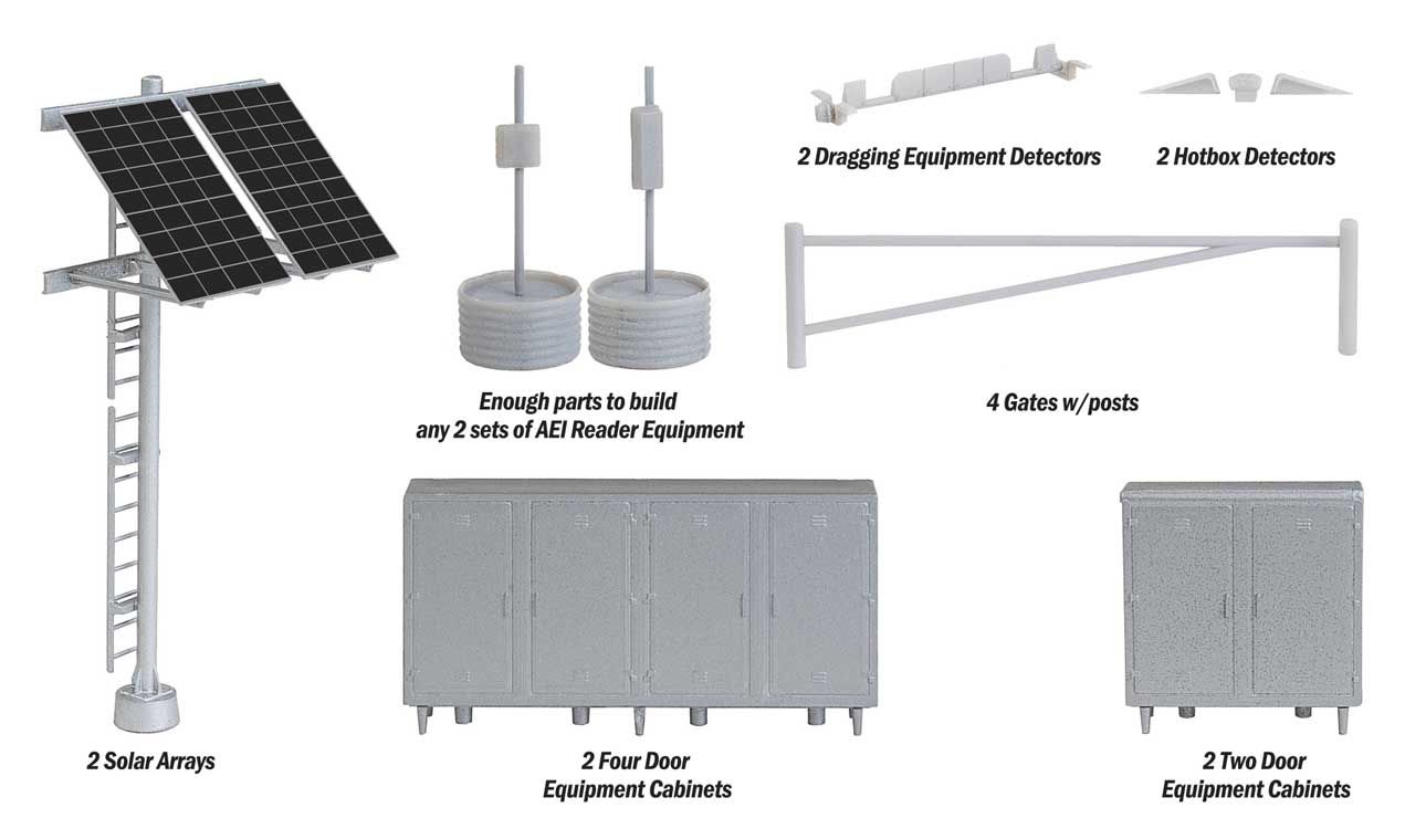 Walthers SceneMaster HO Modern Trackside Detail Set - Kit – Modèle B.T.