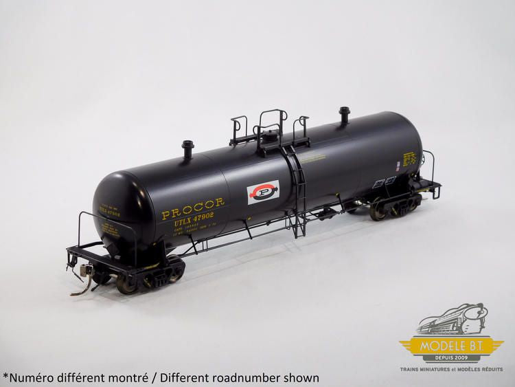 Rapido Trains HO Procor 20K gal. Tank Car: As Delivered Split P Logo ...
