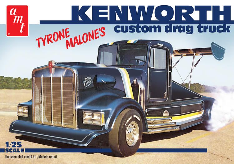 AMT 1/25 Bandag Bandit Kenworth Custom Drag Truck - Tyrone Malone ...