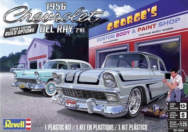 Revell 1/25 1956 Chevy Del Ray 2N1 – Modèle B.T.