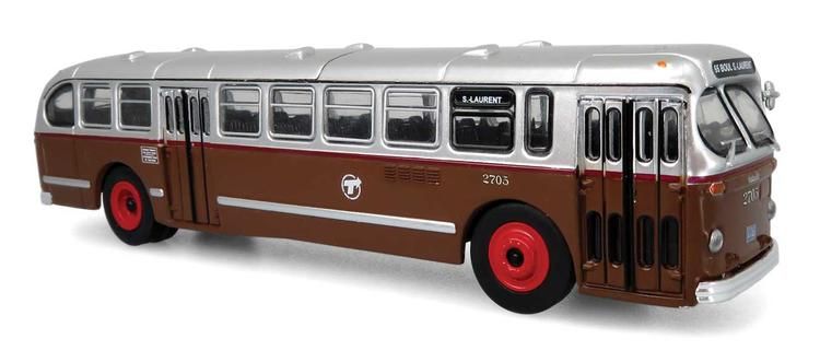 Iconic Replicas 1:87 CCF Brill C-44 Transit Montreal STM – Modèle B.T.