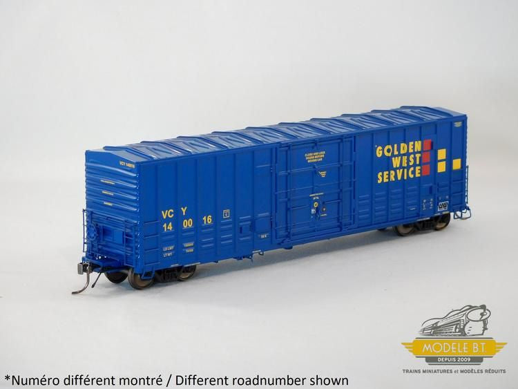 Rapido Trains HO B-100-40 Boxcar: Golden West Service - VCY #140009 ...