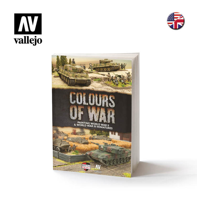 Vallejo Colours of war Painting WWII & WWIII Book 140 pages – Modèle B.T.
