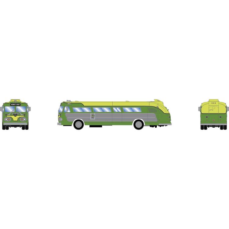 Athearn HO RTR Intercity Bus, Fred Harvey Bus Line – Modèle B.T.