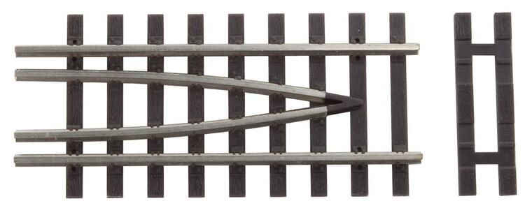Walthers Track HO Code 100 Nickel Silver Bridge Track End Set - Includ ...