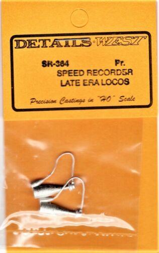 Details West HO Speed Recorder - For Late Era Diesels pkg(2) – Modèle B.T.