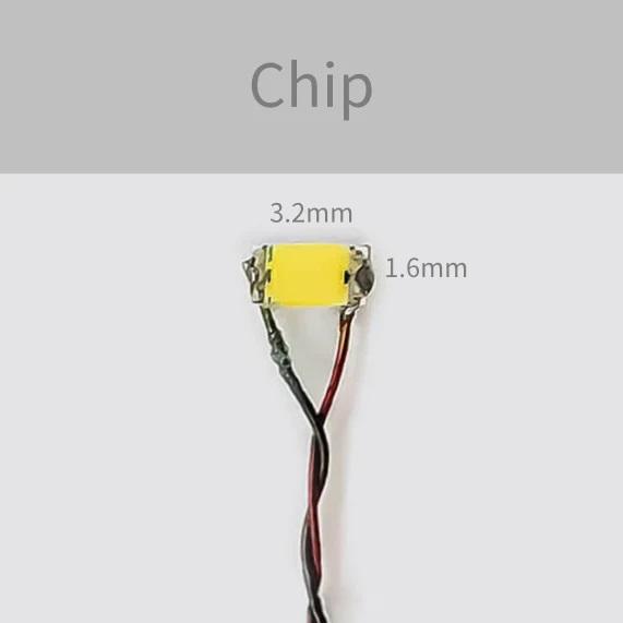 Evan Designs SMD Chip LEDs Warm White Pkg(5) – Modèle B.T.