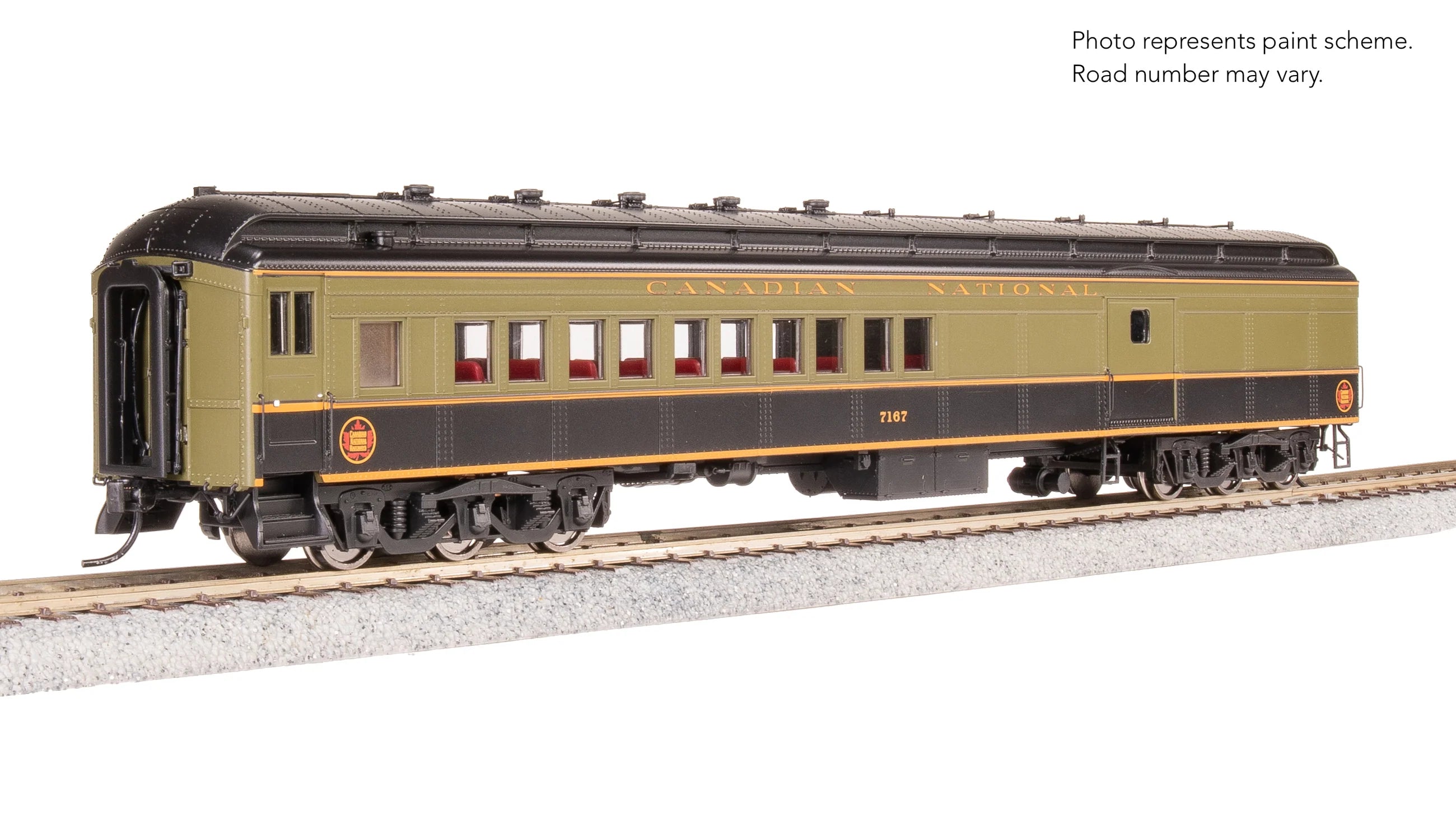 Broadway Limited Imports HO Pullman Heavyweight Coach/Baggage Combine ...