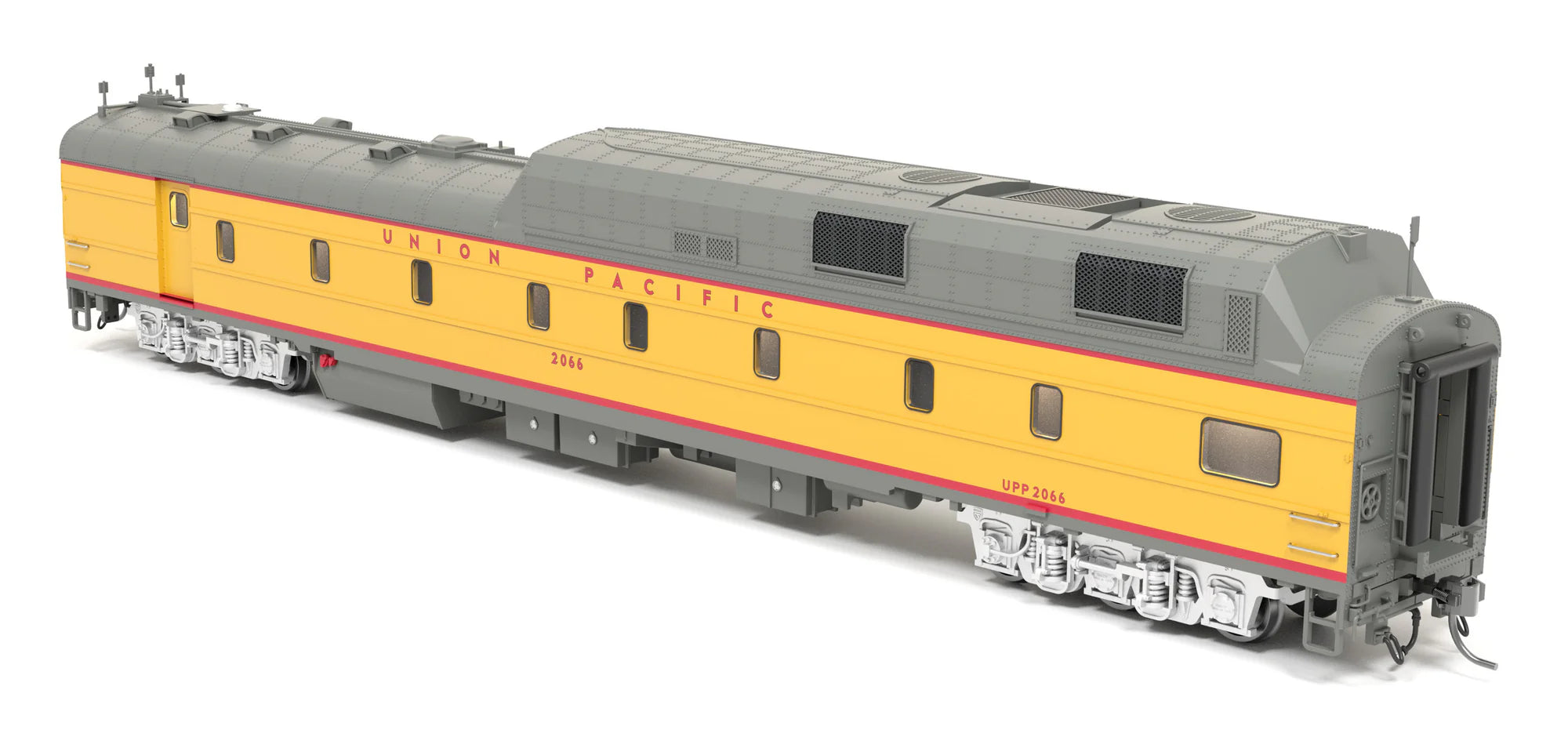 Broadway Limited Imports HO Union Pacific Power Car #2066, with Roof A ...