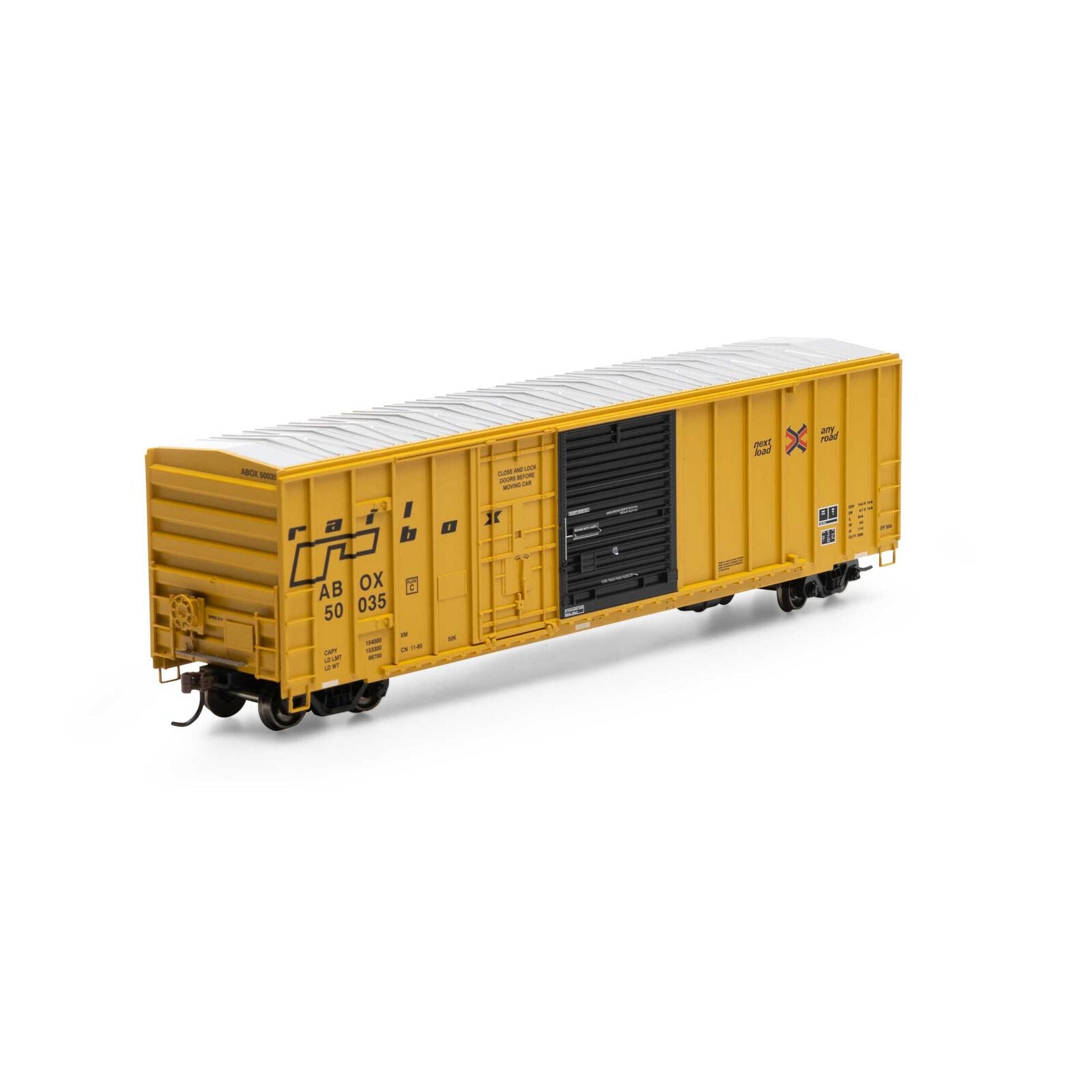 Athearn Ready To Roll HO 50' FMC Combo Door Box - ABOX (Late) – Modèle B.T.