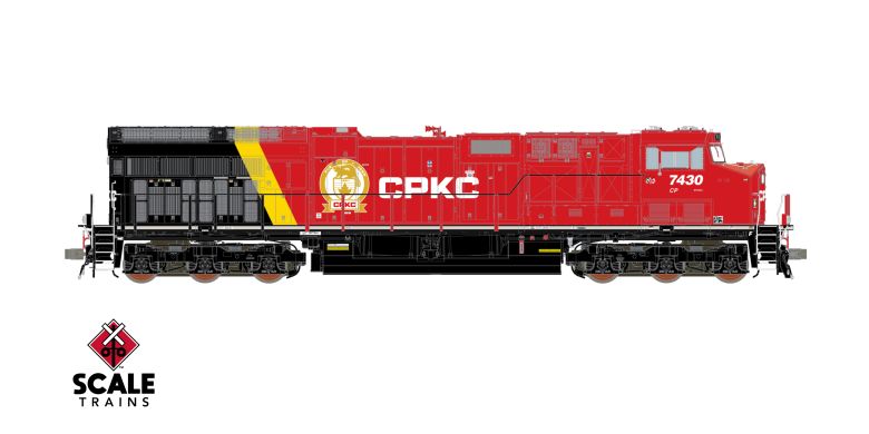ScaleTrains Rivet Counter HO GE ET44AC - Canadian Pacific Kansas City ...