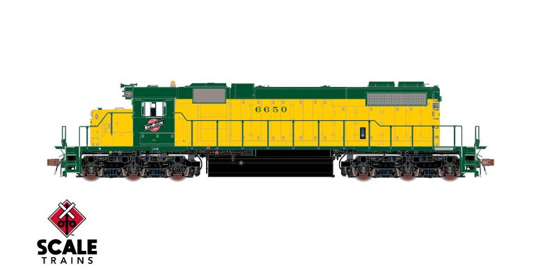 ScaleTrains Rivet Counter HO Scale EMD SD38-2, Chicago & North Western ...